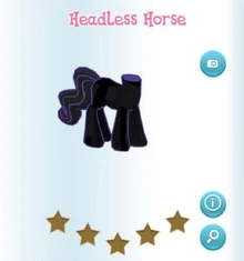 Headless Horse | The My Little Pony Gameloft Wiki | Fandom