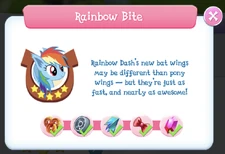 Rainbow Bite | The My Little Pony Gameloft Wiki | Fandom