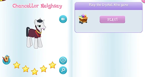 Chancellor Neighsay | The My Little Pony Gameloft Wiki | Fandom