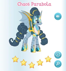 Chaos Parabola | The My Little Pony Gameloft Wiki | Fandom