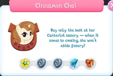Cinnamon Chai | The My Little Pony Gameloft Wiki | Fandom
