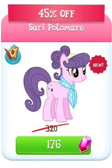 Suri Polomare | The My Little Pony Gameloft Wiki | Fandom