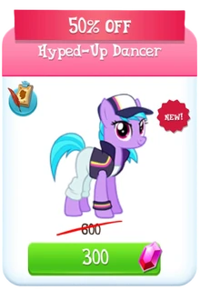 Hyped-Up Dancer | The My Little Pony Gameloft Wiki | Fandom