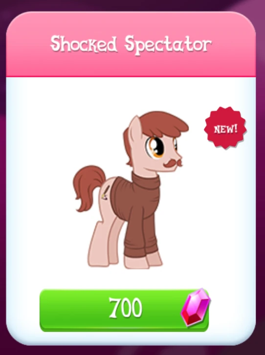 Shocked Spectator | The My Little Pony Gameloft Wiki | Fandom