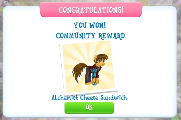 Alchemist Cheese Sandwich | The My Little Pony Gameloft Wiki | Fandom