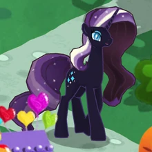 Nightmare Rarity | The My Little Pony Gameloft Wiki | Fandom