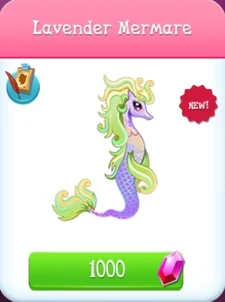 Lavender Mermare | The My Little Pony Gameloft Wiki | Fandom
