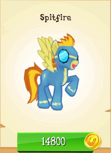 Spitfire | The My Little Pony Gameloft Wiki | Fandom