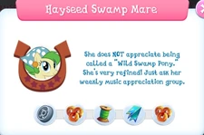 Hayseed Swamp Mare | The My Little Pony Gameloft Wiki | Fandom