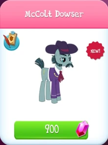McColt Dowser | The My Little Pony Gameloft Wiki | Fandom
