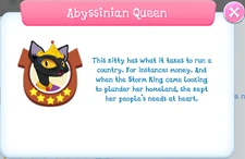 Abyssinian Queen | The My Little Pony Gameloft Wiki | Fandom