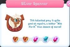 Silver Spanner | The My Little Pony Gameloft Wiki | Fandom