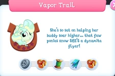 Vapor Trail | The My Little Pony Gameloft Wiki | Fandom