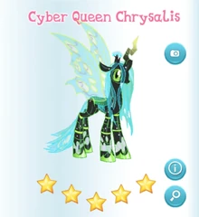 Cyber Queen Chrysalis | The My Little Pony Gameloft Wiki | Fandom