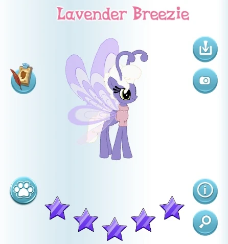 Lavender Breezie | The My Little Pony Gameloft Wiki | Fandom