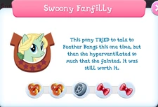 Swoony Fanfilly | The My Little Pony Gameloft Wiki | Fandom