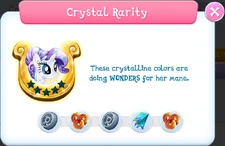 Crystal Rarity | The My Little Pony Gameloft Wiki | Fandom