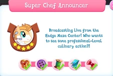 Super Chef Announcer | The My Little Pony Gameloft Wiki | Fandom