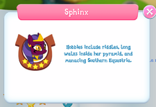 Sphinx | The My Little Pony Gameloft Wiki | Fandom