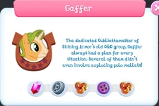 Gaffer | The My Little Pony Gameloft Wiki | Fandom
