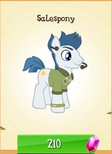 Salespony | The My Little Pony Gameloft Wiki | Fandom