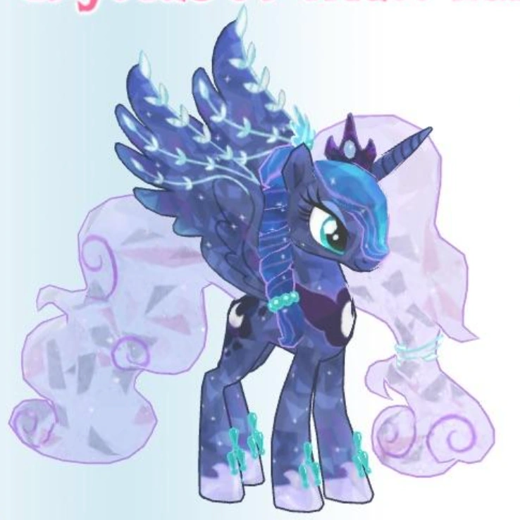 Crystal Princess Luna | The My Little Pony Gameloft Wiki | Fandom
