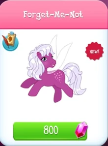 Forget-Me-Not | The My Little Pony Gameloft Wiki | Fandom