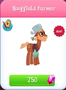 Hooffield Farmer | The My Little Pony Gameloft Wiki | Fandom