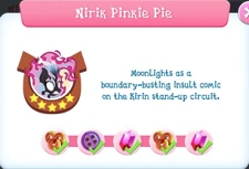 Nirik Pinkie Pie | The My Little Pony Gameloft Wiki | Fandom