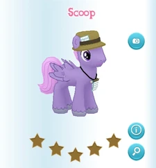 Scoop | The My Little Pony Gameloft Wiki | Fandom