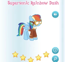 Supersonic Rainbow Dash | The My Little Pony Gameloft Wiki | Fandom