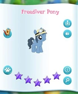 Freediver Pony | The My Little Pony Gameloft Wiki | Fandom