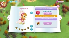 Ginger Gold | The My Little Pony Gameloft Wiki | Fandom