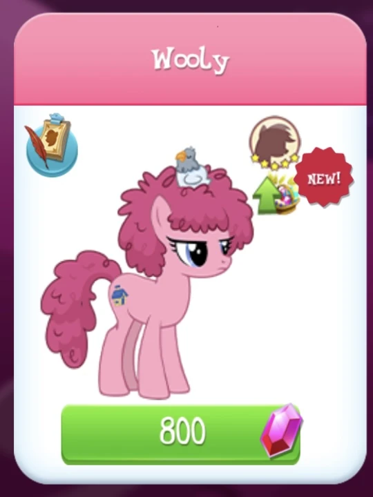 Wooly | The My Little Pony Gameloft Wiki | Fandom