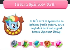 Future Rainbow Dash | The My Little Pony Gameloft Wiki | Fandom