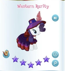Western Rarity | The My Little Pony Gameloft Wiki | Fandom