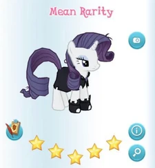 Mean Rarity | The My Little Pony Gameloft Wiki | Fandom
