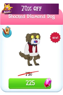 Shocked Diamond Dog | The My Little Pony Gameloft Wiki | Fandom