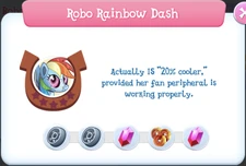 Robo Rainbow Dash | The My Little Pony Gameloft Wiki | Fandom