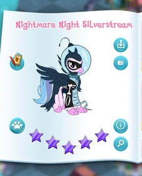 Nightmare Night Silverstream | The My Little Pony Gameloft Wiki | Fandom