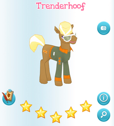 Trenderhoof | The My Little Pony Gameloft Wiki | Fandom