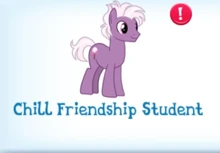 Chill Friendship Student | The My Little Pony Gameloft Wiki | Fandom