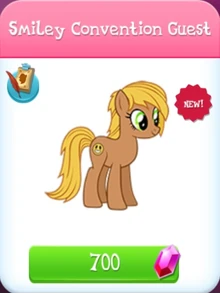 Smiley Convention Guest | The My Little Pony Gameloft Wiki | Fandom