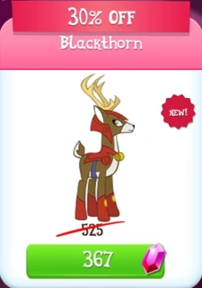 Blackthorn | The My Little Pony Gameloft Wiki | Fandom