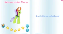 Metamorphosed Thorax | The My Little Pony Gameloft Wiki | Fandom