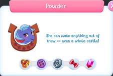 Powder | The My Little Pony Gameloft Wiki | Fandom