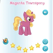 Magenta Townspony | The My Little Pony Gameloft Wiki | Fandom