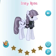 Inky Rose | The My Little Pony Gameloft Wiki | Fandom