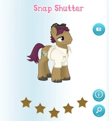 Snap Shutter | The My Little Pony Gameloft Wiki | Fandom