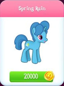 Spring Rain | The My Little Pony Gameloft Wiki | Fandom
